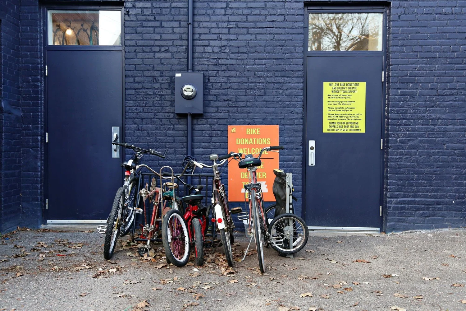 Express Bike Shop — Donate