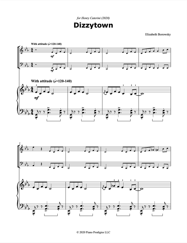 Three Christmas Trios — Elizabeth Borowsky