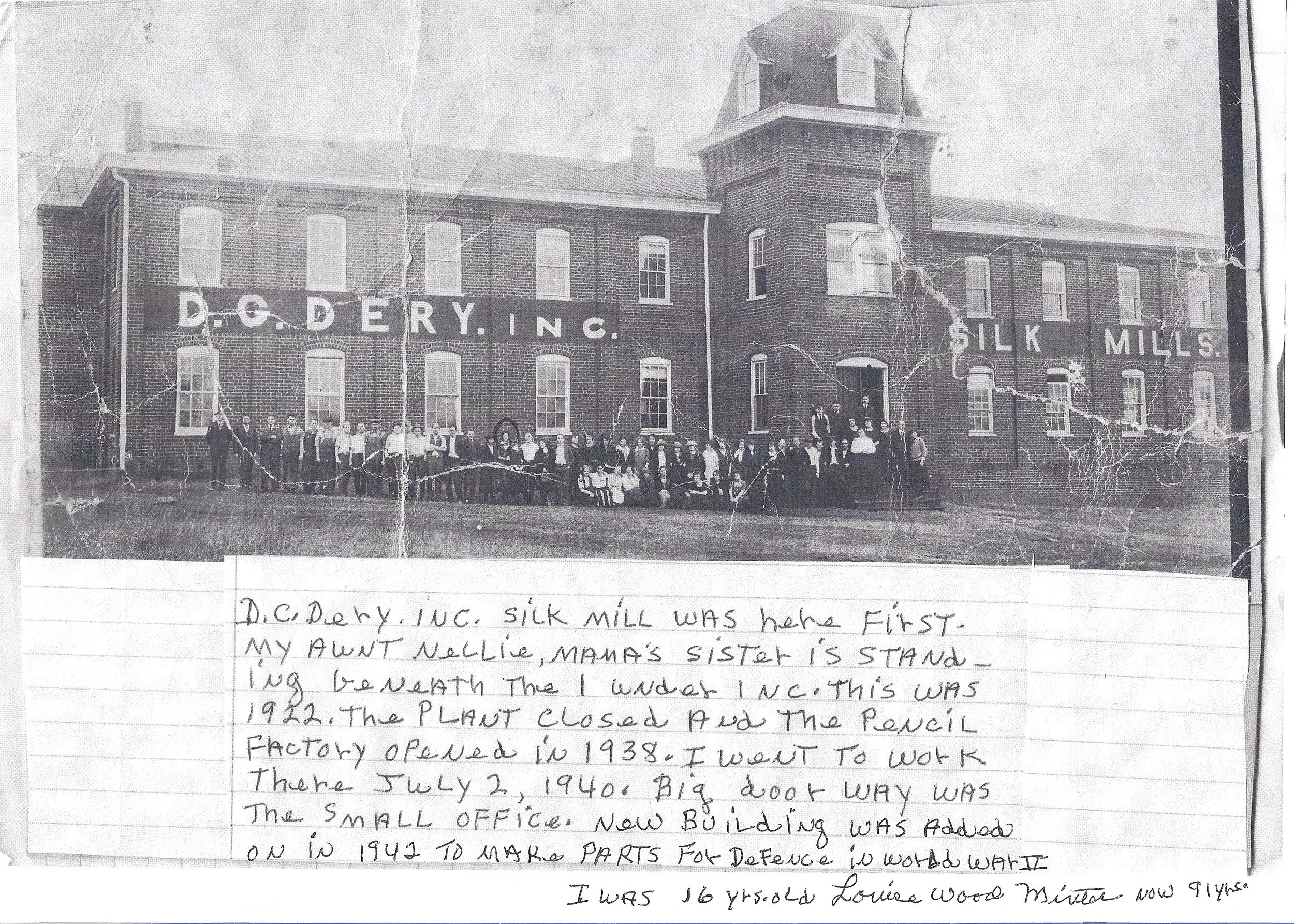 History — Silk Mills Building