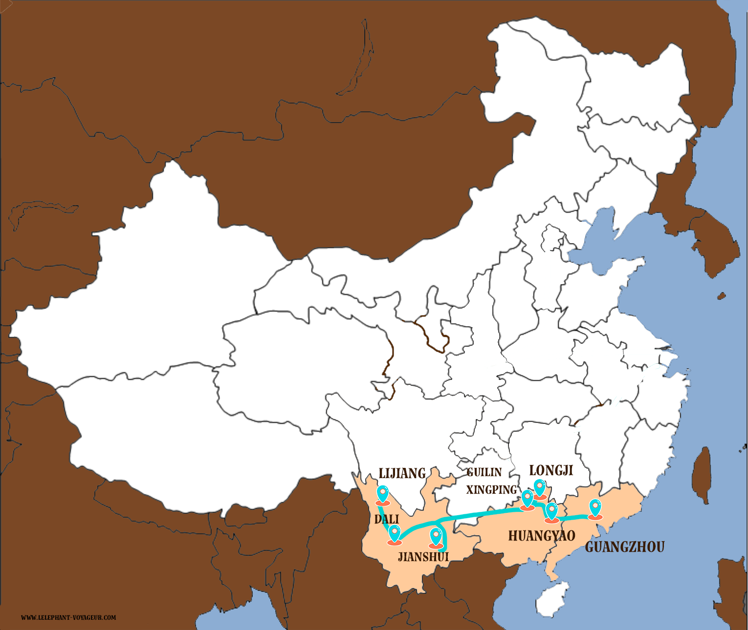 Voyage en Chine 2 Semaines : 5 Itinéraires Complets (2026) — L'Elephant ...