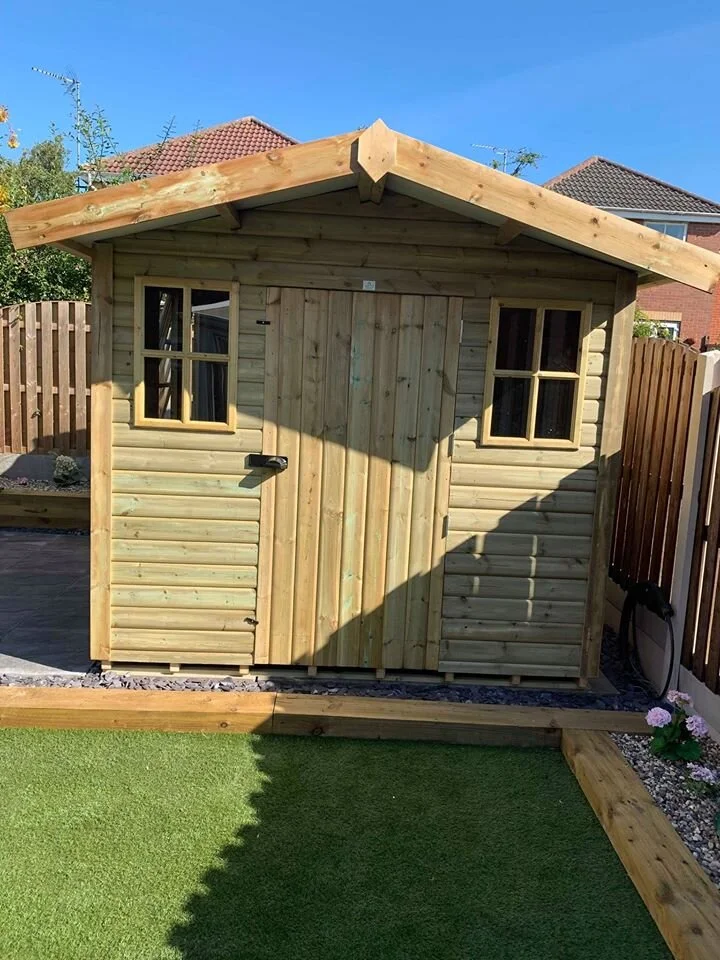 Timber Garden Sheds — AAT Sheds and Garages Ltd