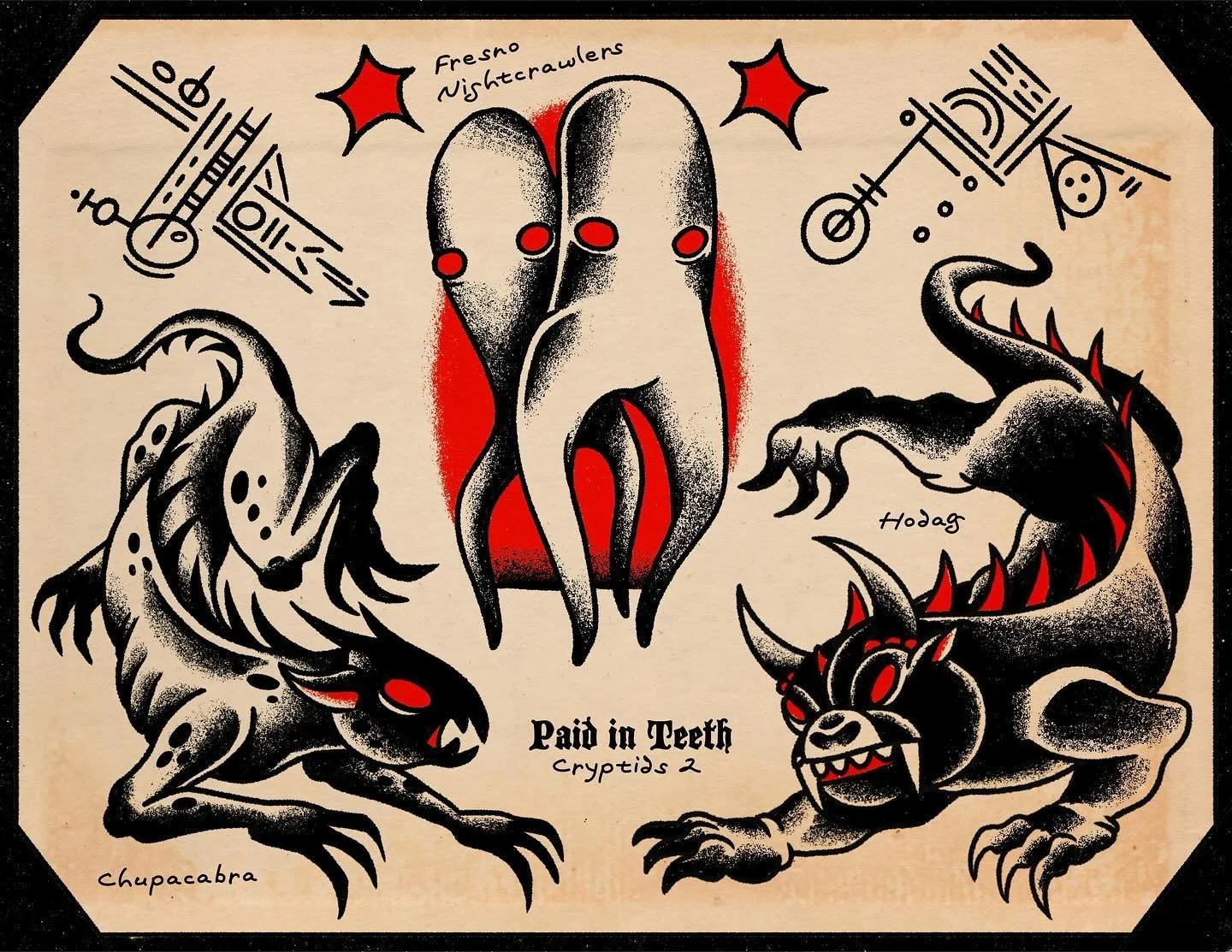 Paid In Teeth tattoos and illustration Kamloops B.C.