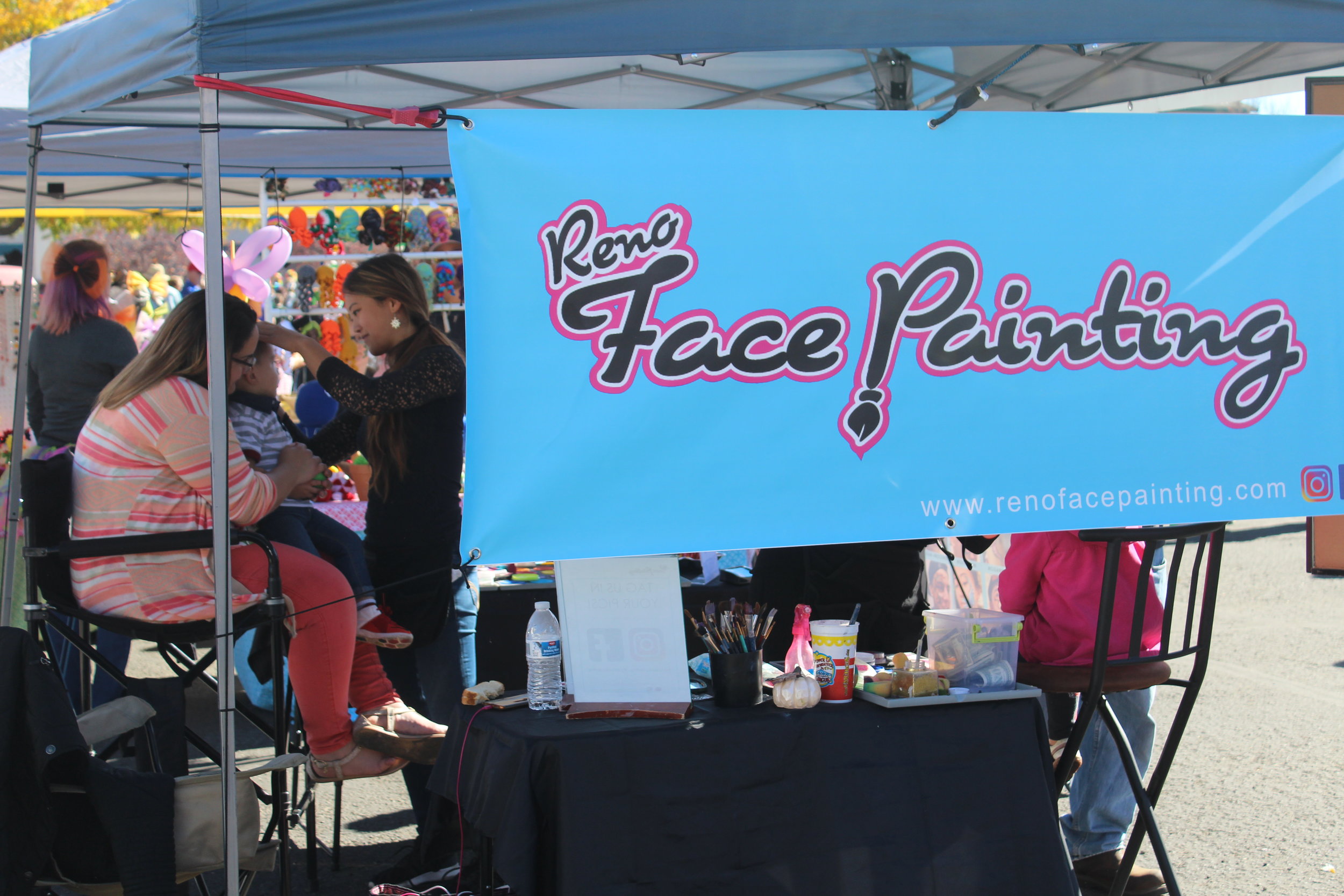 Where To Find Us — Reno Face Painting