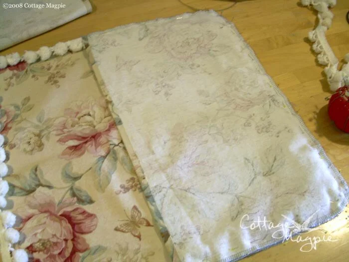 How To Sew an Easy Throw Pillow Cover with Pom-Pom Trim — Simple ...