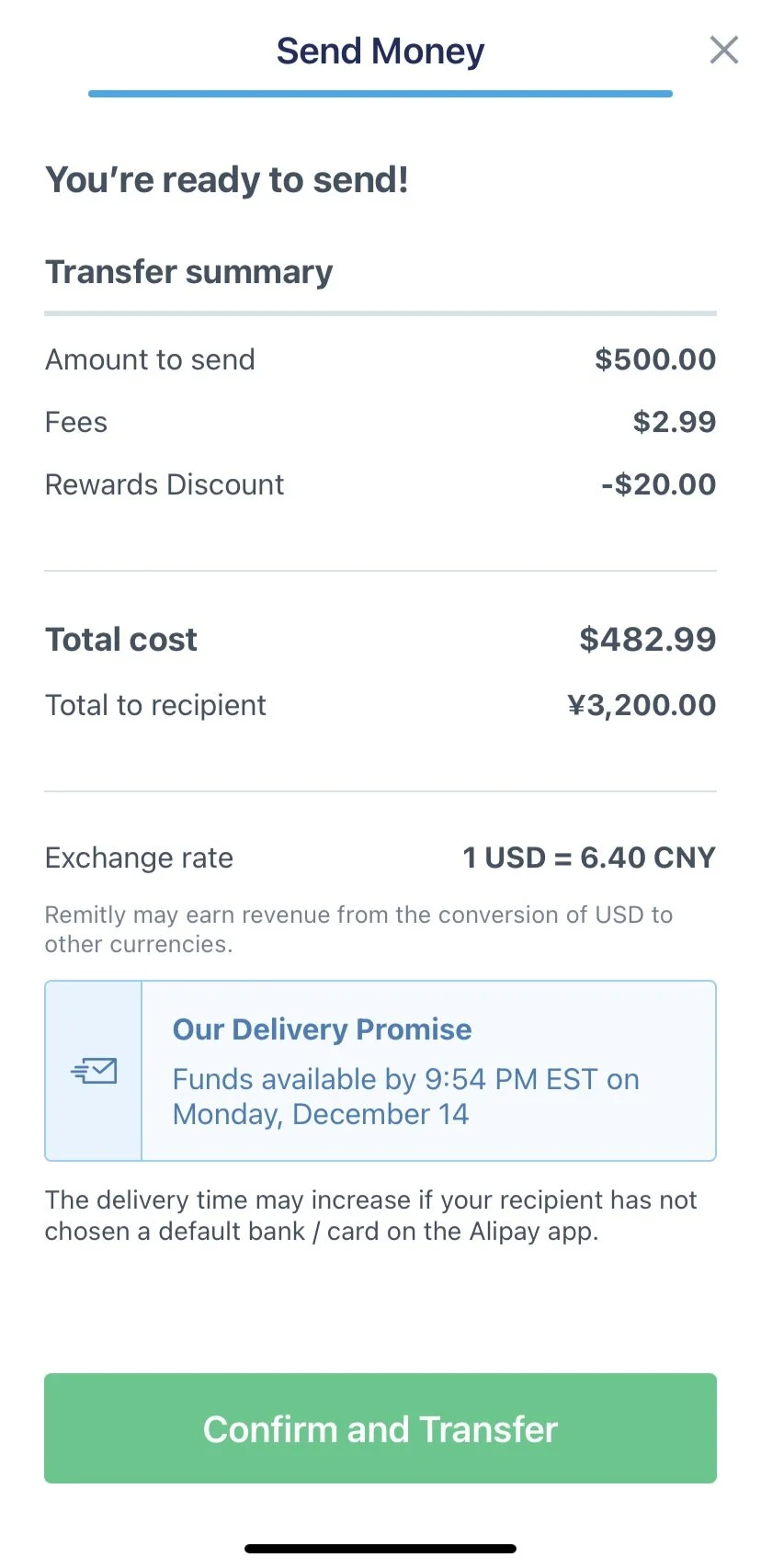 攻略|手把手教你Remitly美元转账微信支付宝 — 纽约生存清单