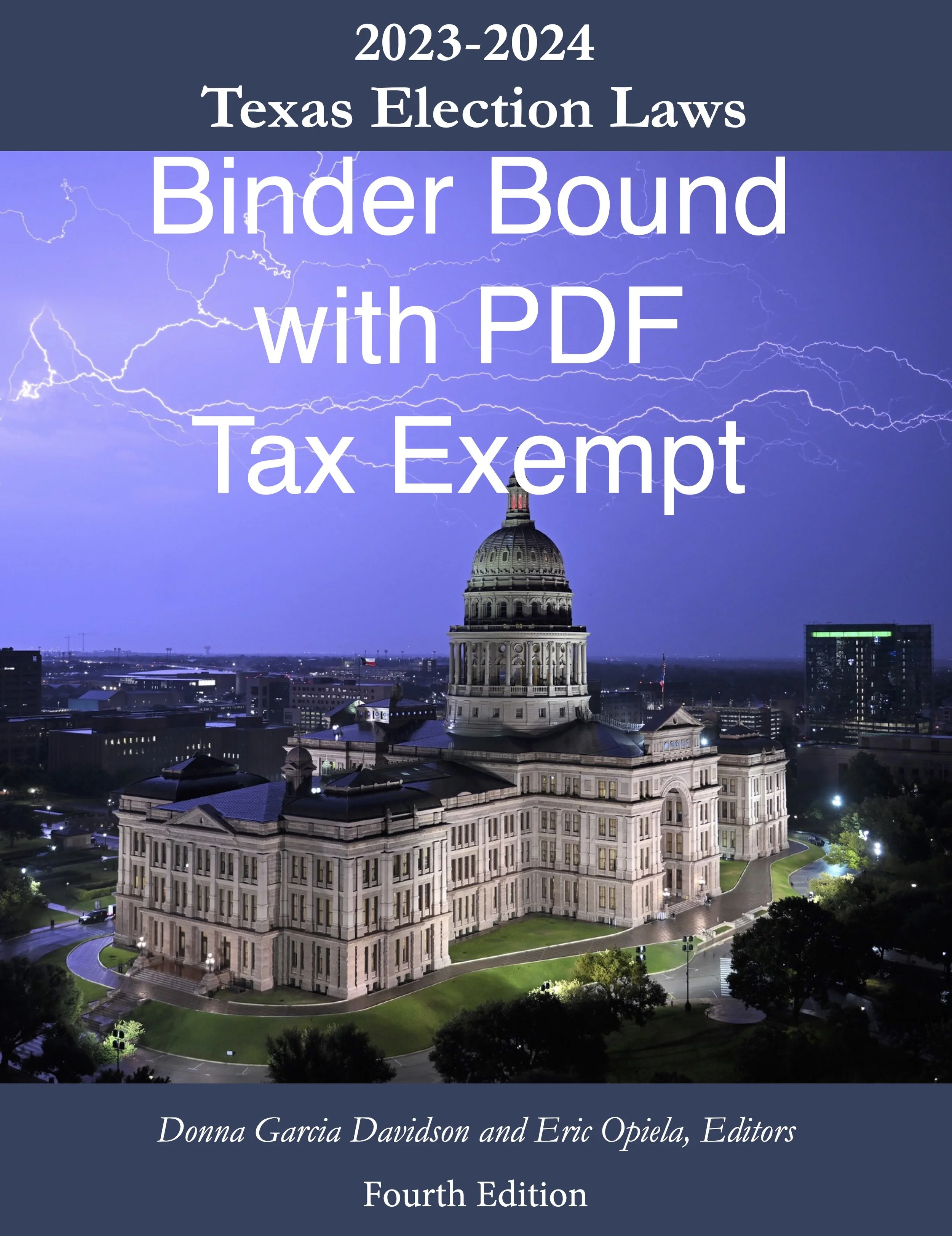 Order Now — 2023-2024 Texas Election Laws