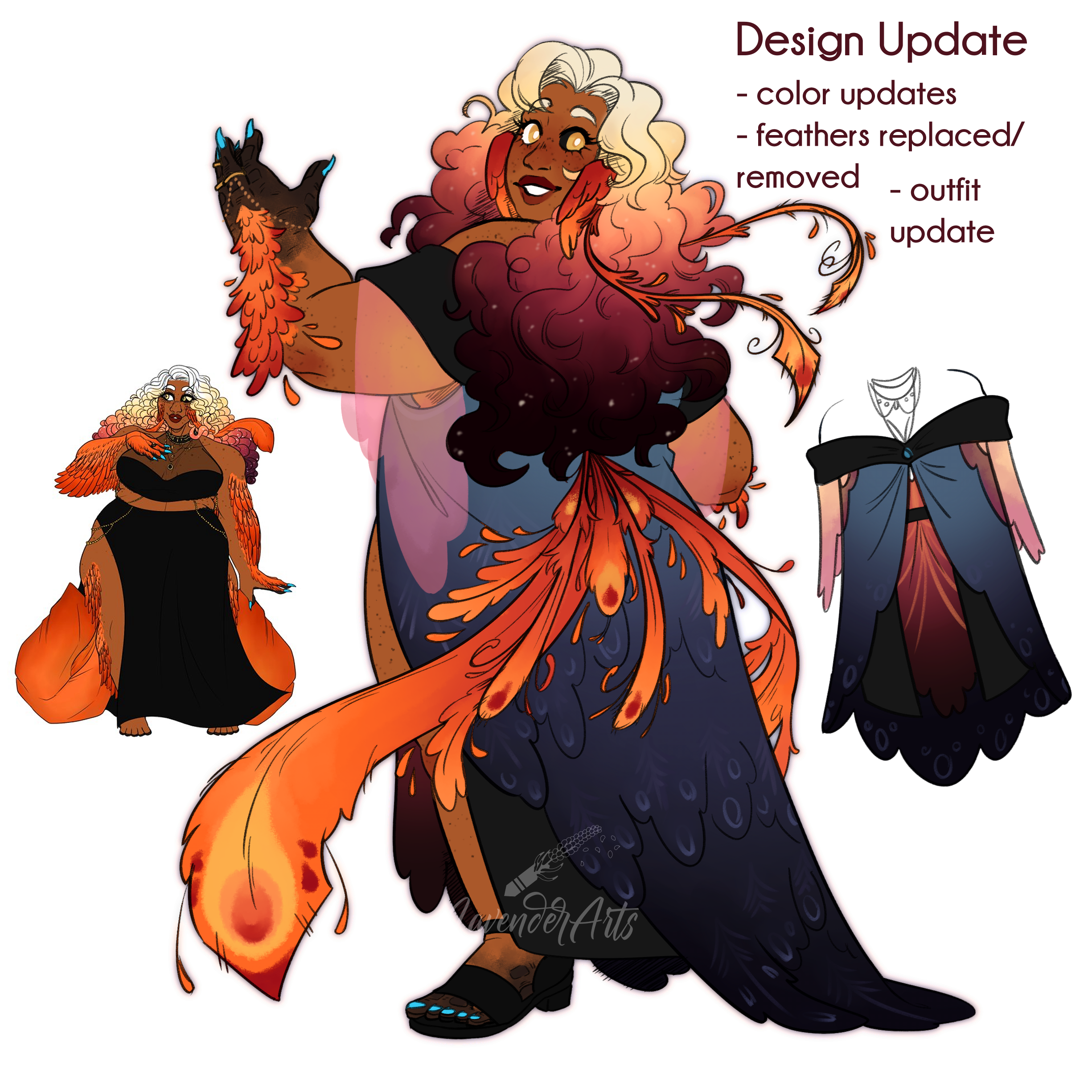 Design Overhaul — lavenderarts.