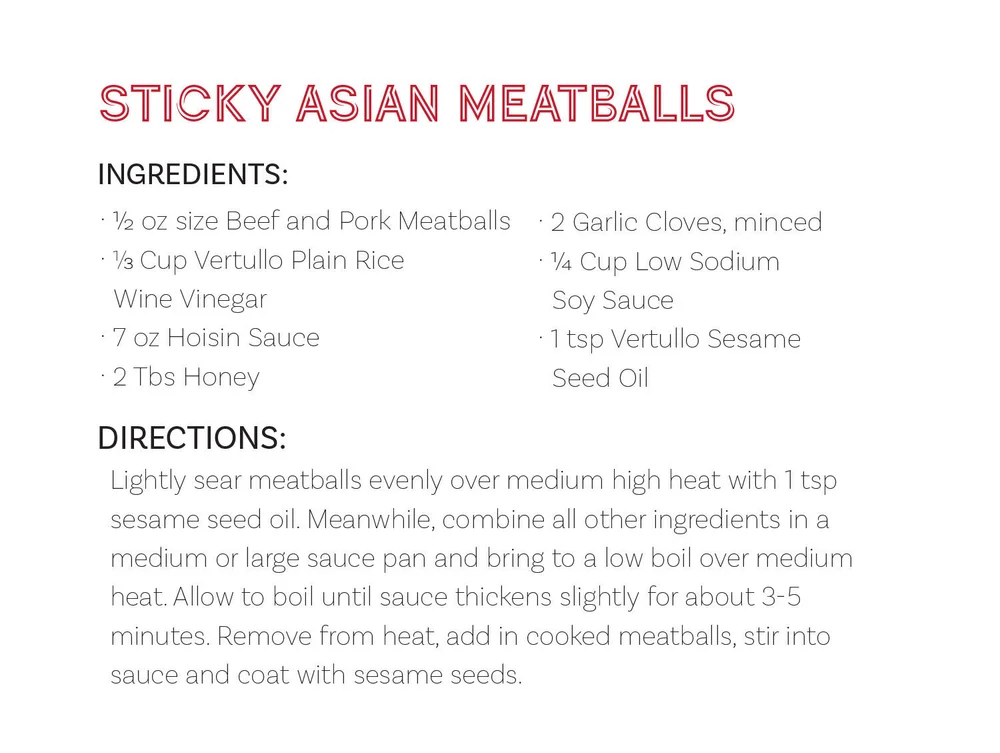 Recipes — Vertullo Imports