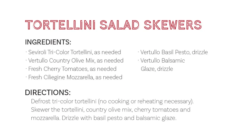 Recipes — Vertullo Imports