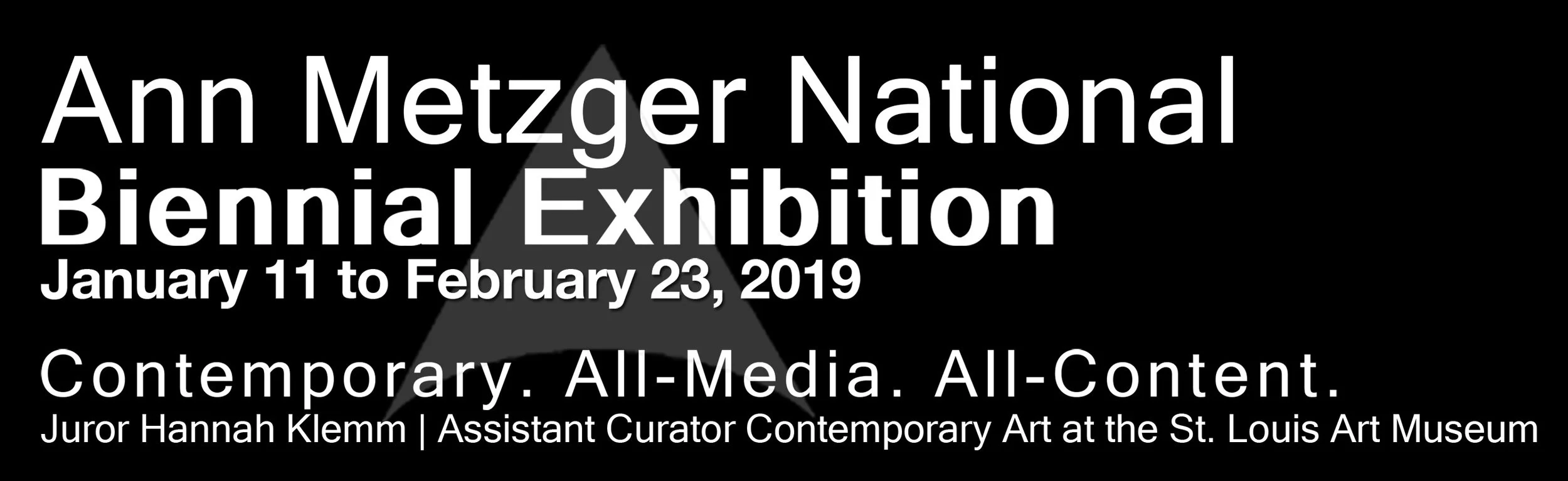 Ann Metzger National Biennial Exhibition — St. Louis Artists' Guild