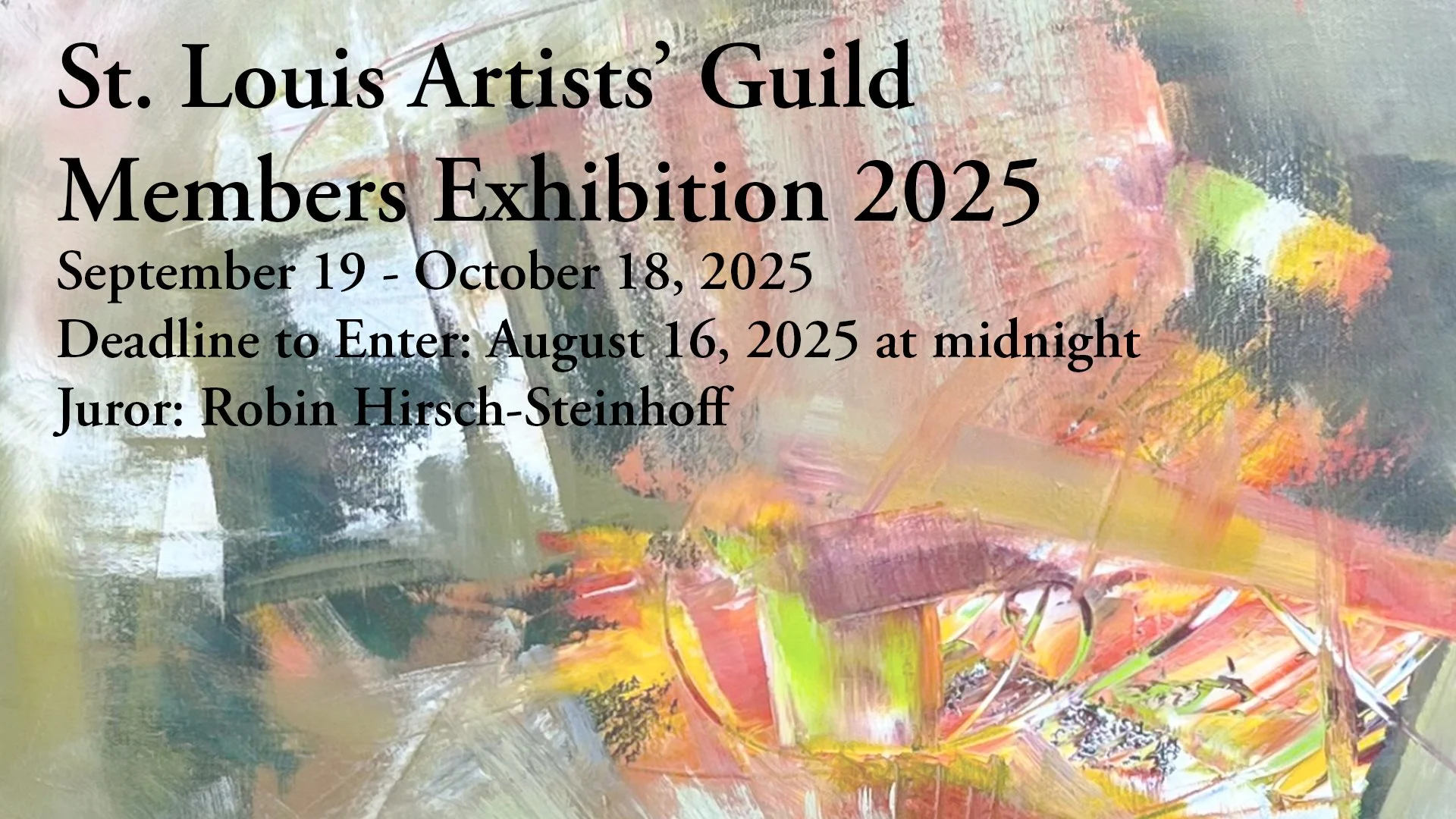 Upcoming Exhibitions — St. Louis Artists' Guild