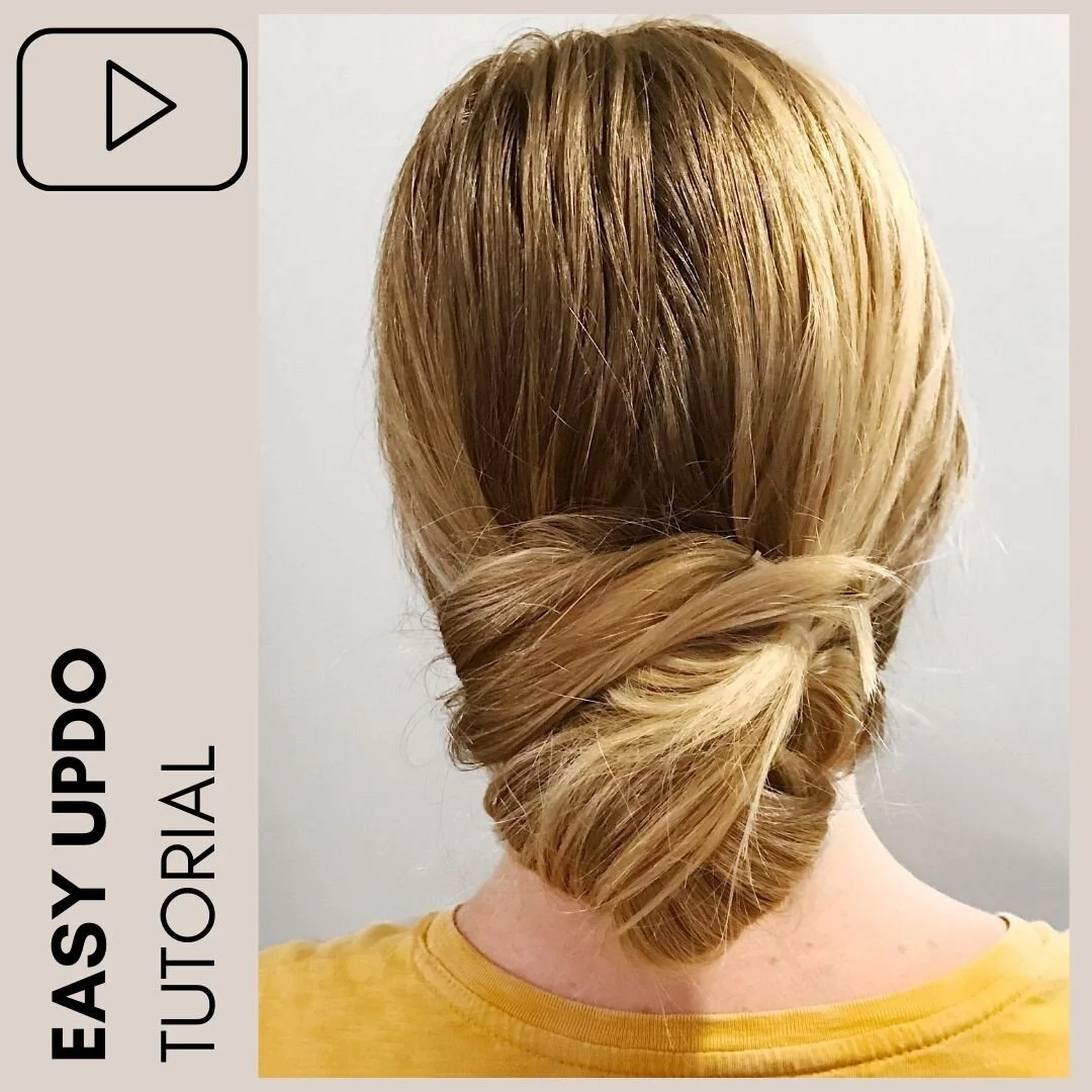 Easy Hair Updo Tutorials