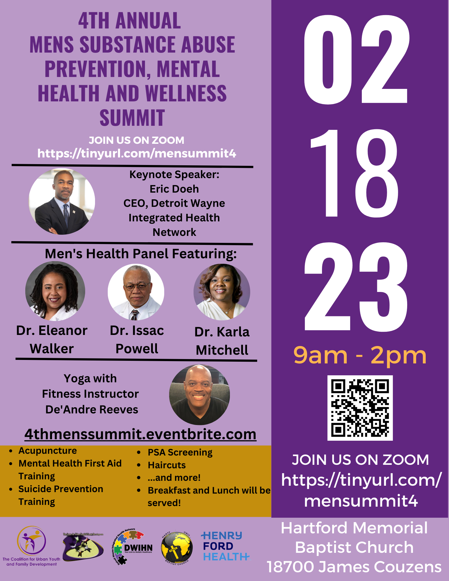 4th Annual Men's Substance Abuse Prevention, Mental Health and Wellness ...