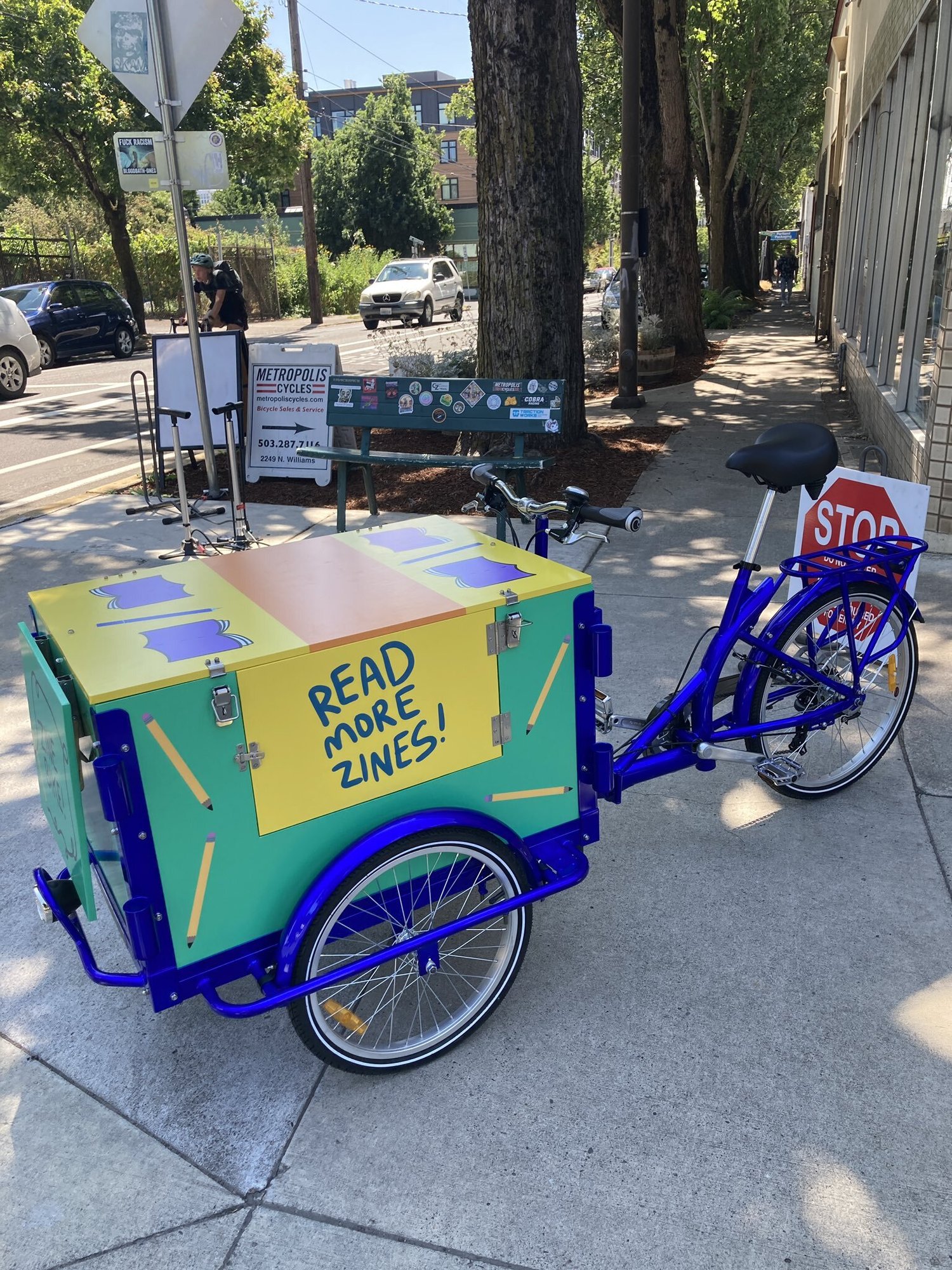 Zine bike — SARAH SHAY MIRK
