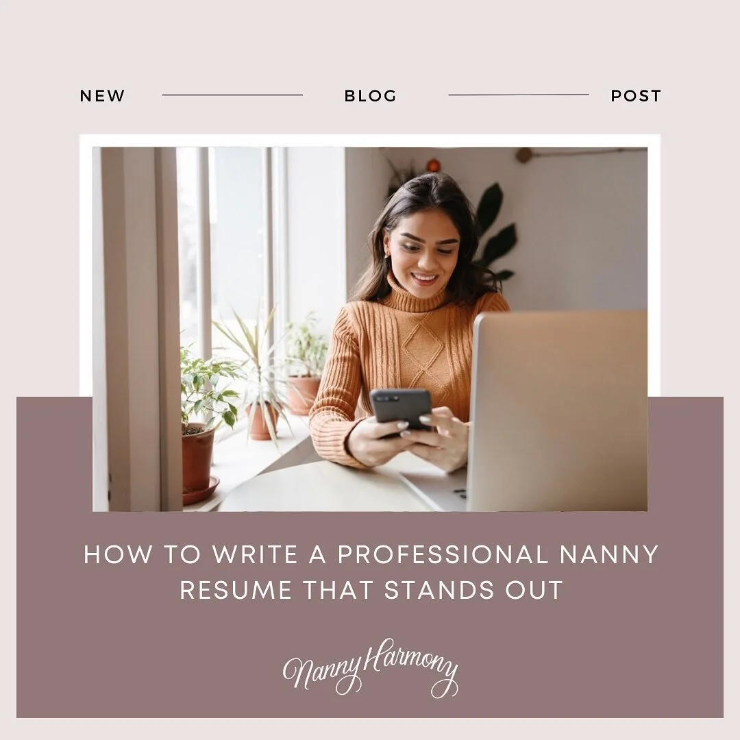 Nanny Harmony | Hire Professional Nannies + Newborn Care Specialists