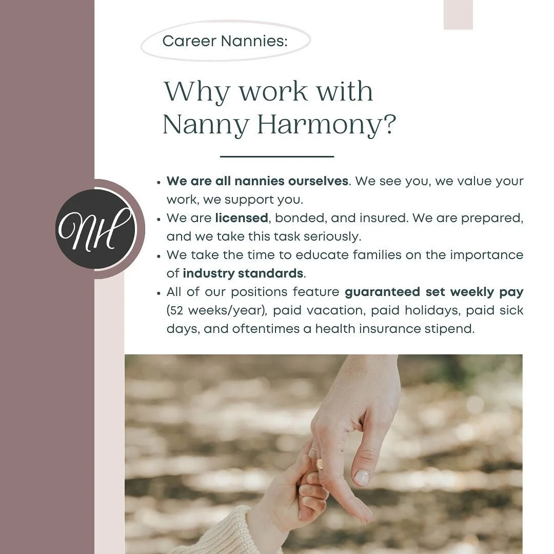Nanny Harmony | Hire Professional Nannies + Newborn Care Specialists
