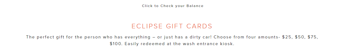 Eclipse Car Wash
