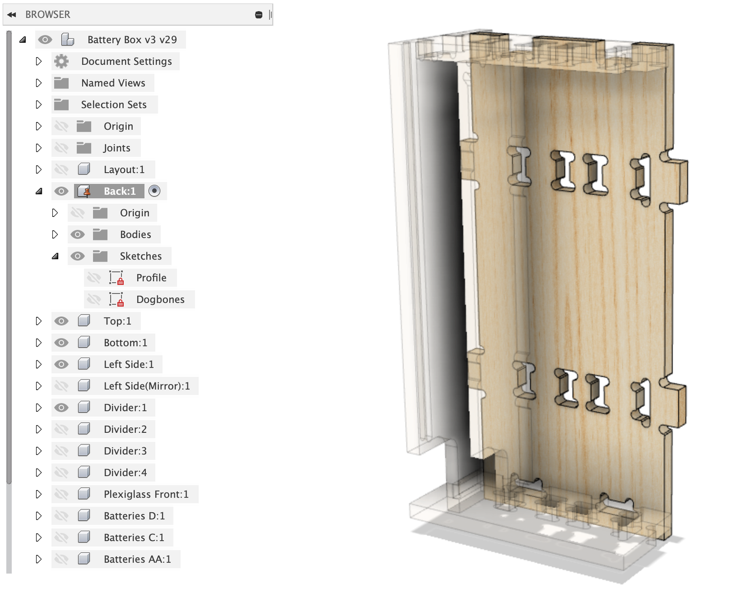 BEEZLEE CREATIONS - Battery Dispenser Designed in Fusion 360