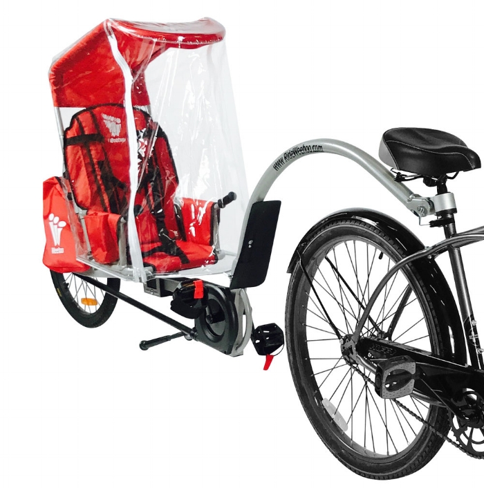 Weehoo double bike trailer online