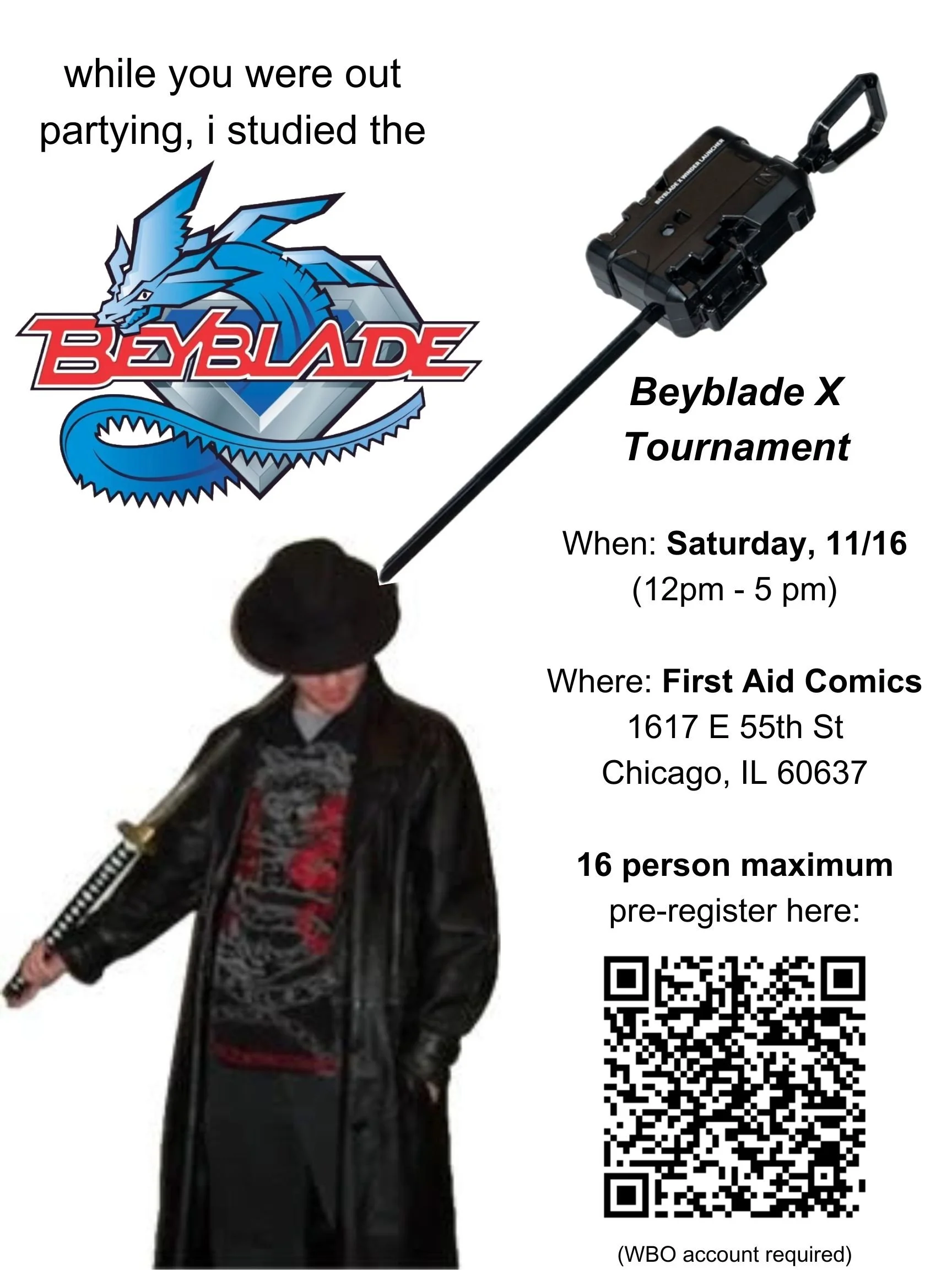 Beyblade Tournament — First Aid Comics
