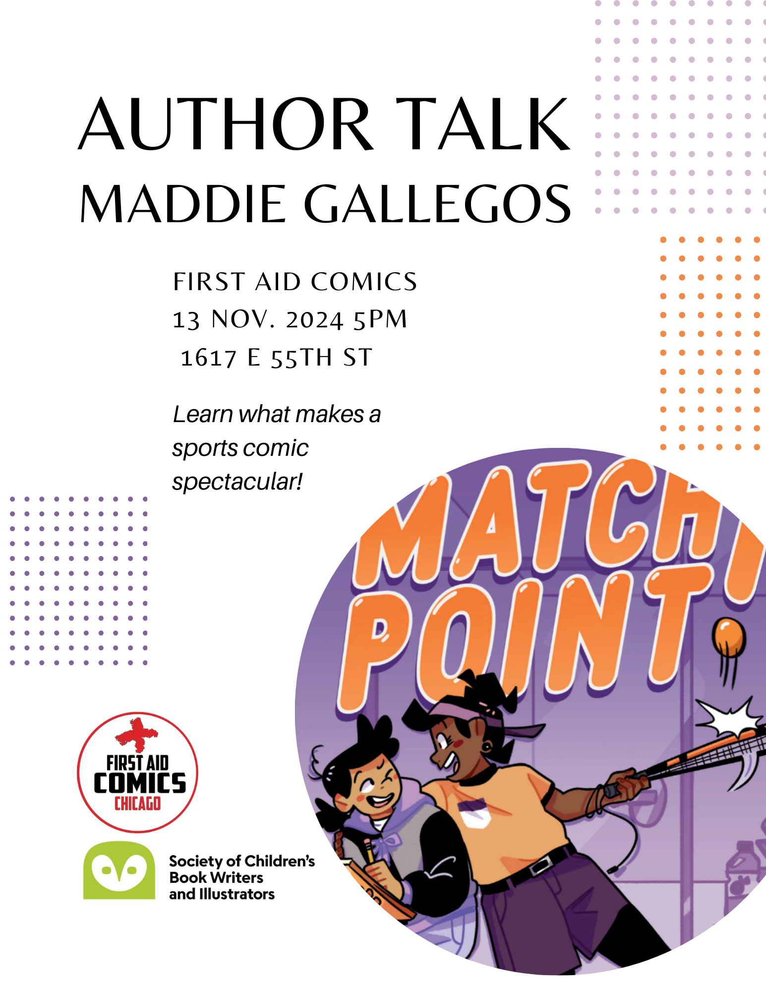 Author Talk: Maddie Gallegos — First Aid Comics