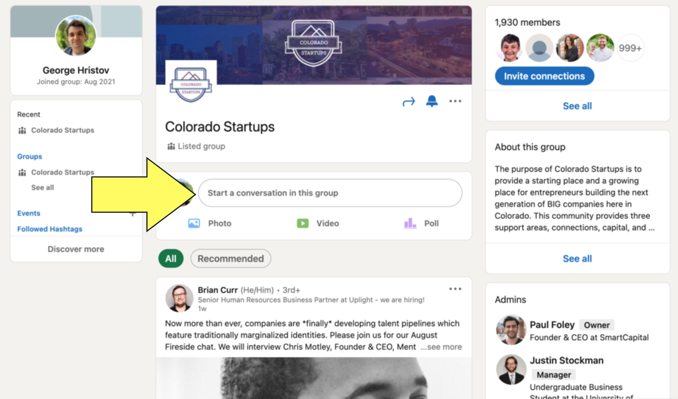 Event Connect — Colorado Startups