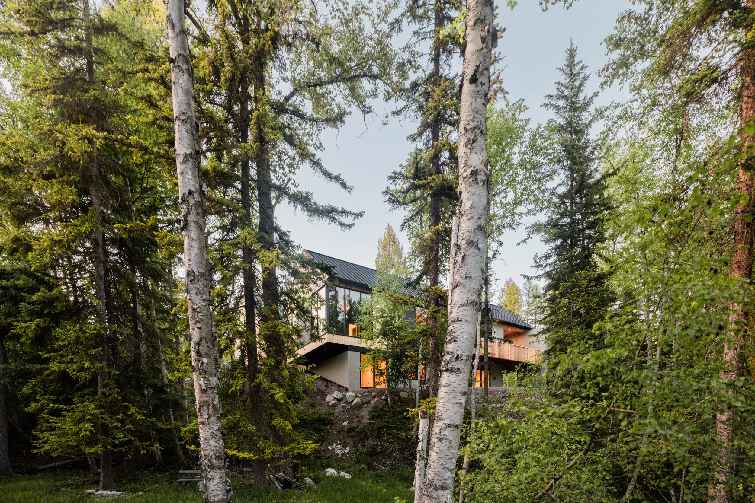 NORTHWOODS HOUSE - WHITEFISH ARCHITECT - WHITEFISH INTERIOR DESIGNER ...