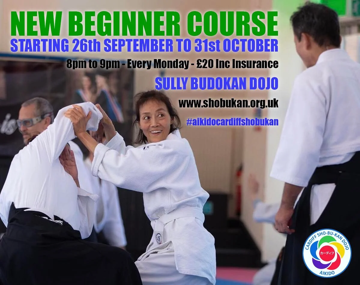 New Beginner Course -26 September To 31 October — Cardiff Sho-Bu-Kan ...