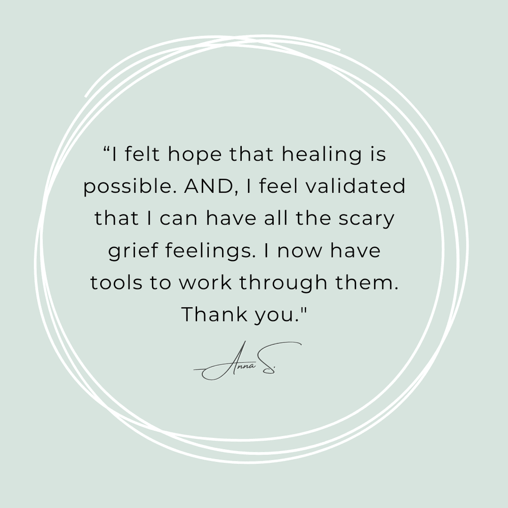 Online Mindful Grief Support Groups and Healing Grief Circles ...