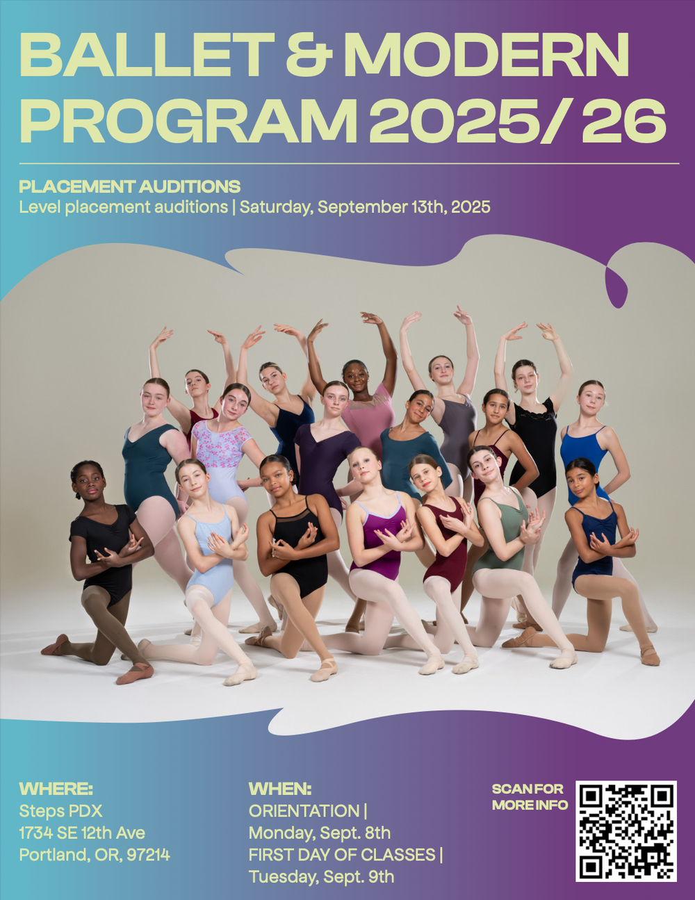 Portland Dance Classes | Modern, Ballet, Drop-In, Adult & Youth Dance