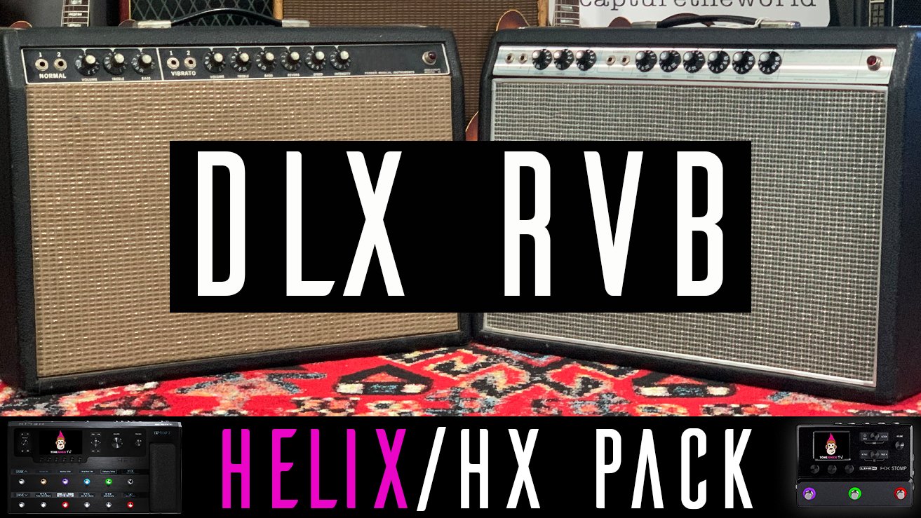 DLX RVB Helix/HX Pack with Tone Matched IRs — Official Tone Junkie Store