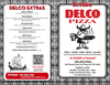 Menu — Delco Pizza - Yorgi Welcomes You