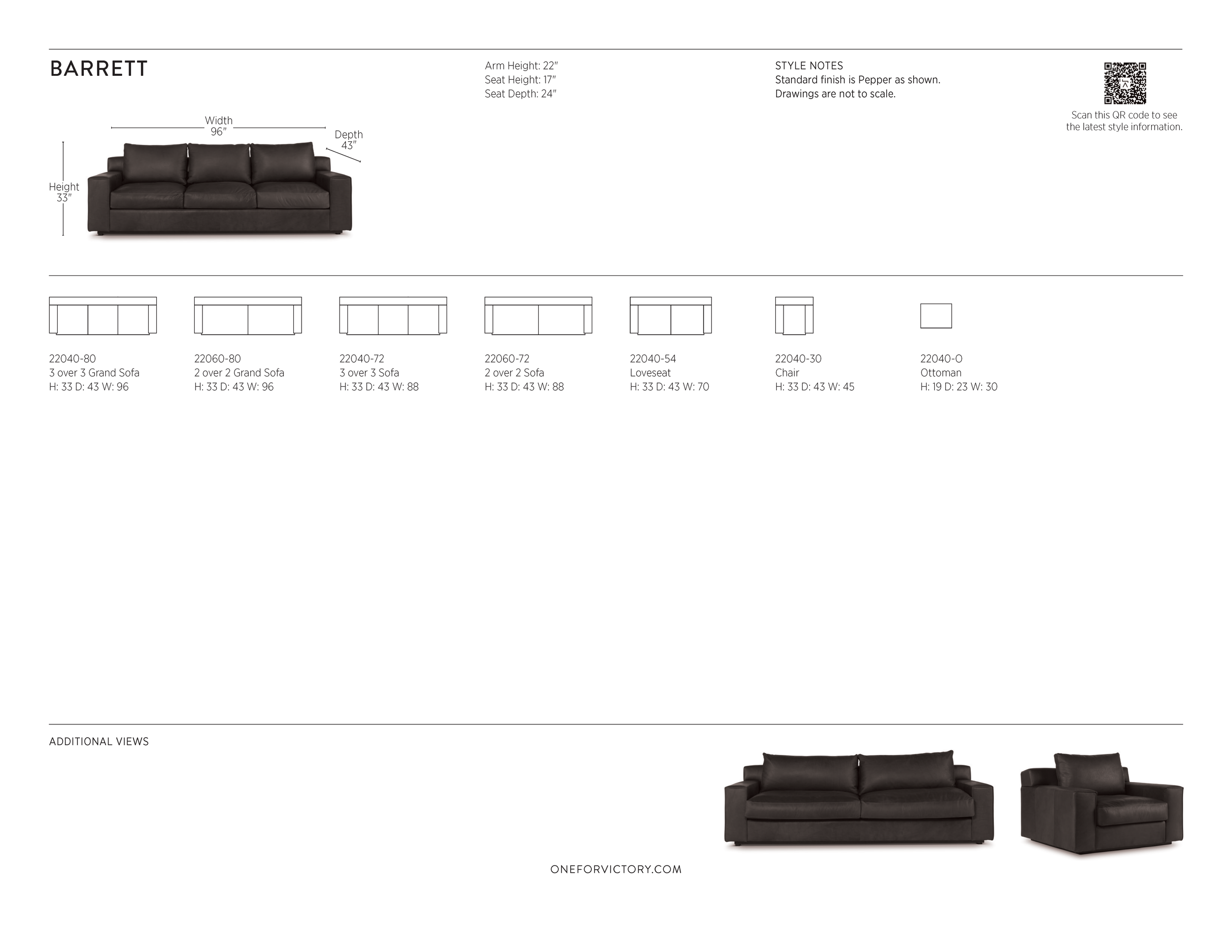 Barrett — ONE FOR VICTORY