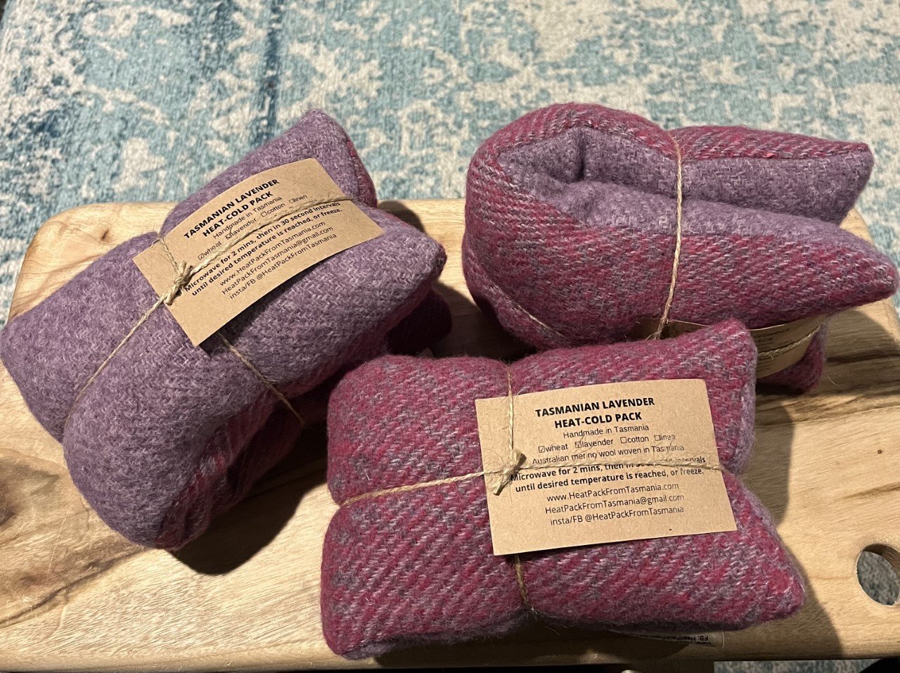 Aromatherapy Heat-Cold Packs — HeatPack from Tasmania