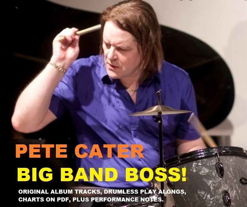 UK JAZZ DRUMMER PETE CATER, RECORDS & PUBLICATIONS FOR SALE — PETE CATER
