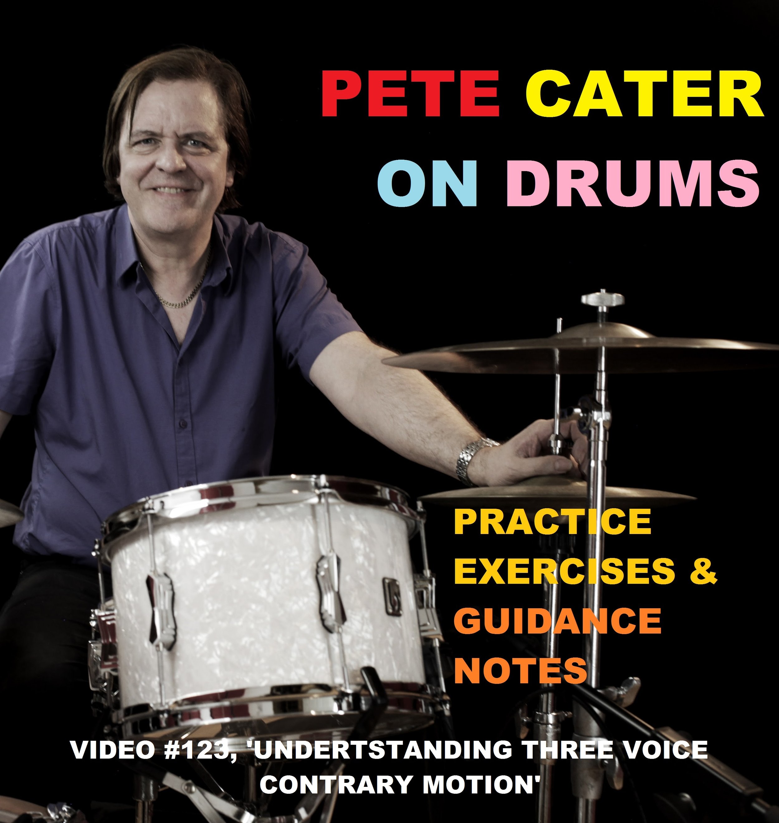 UK JAZZ DRUMMER PETE CATER, RECORDS & PUBLICATIONS FOR SALE — PETE CATER
