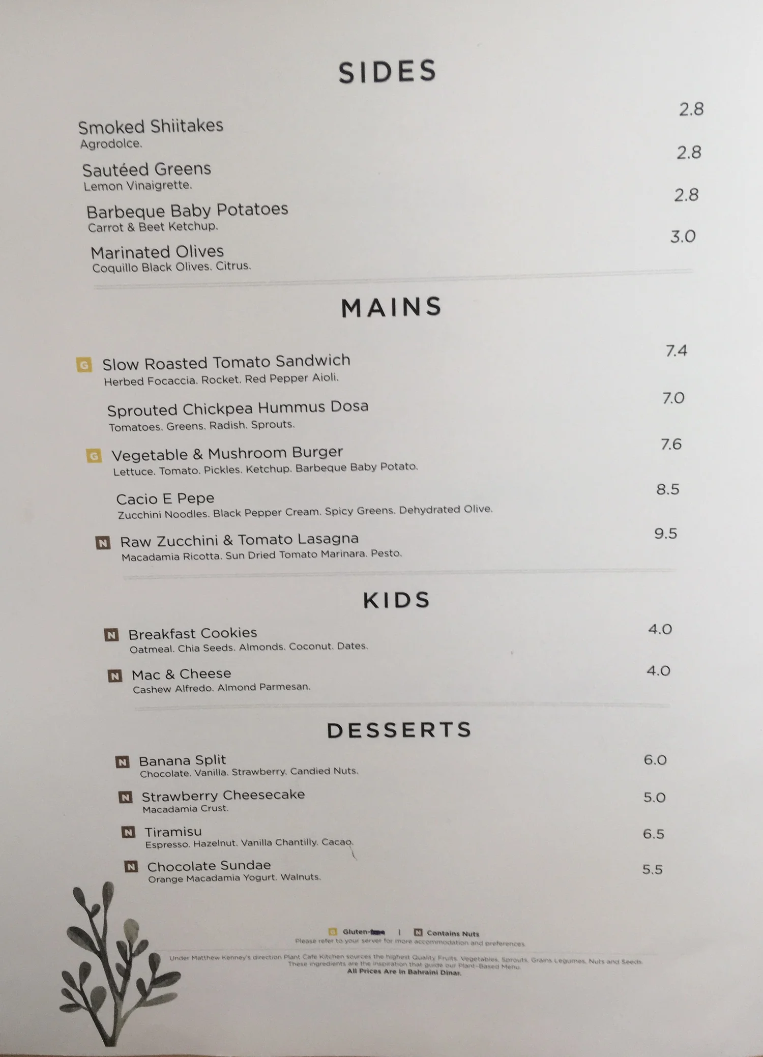 Bahrain’s First Vegan Café — Julia Inserro