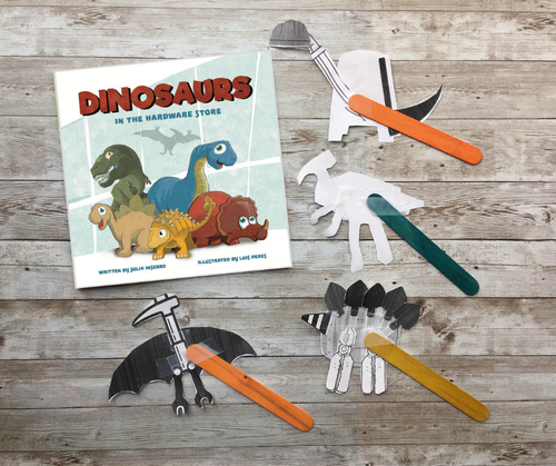 Dinosaur Shadow Puppets for Kids — Julia Inserro, children's book author