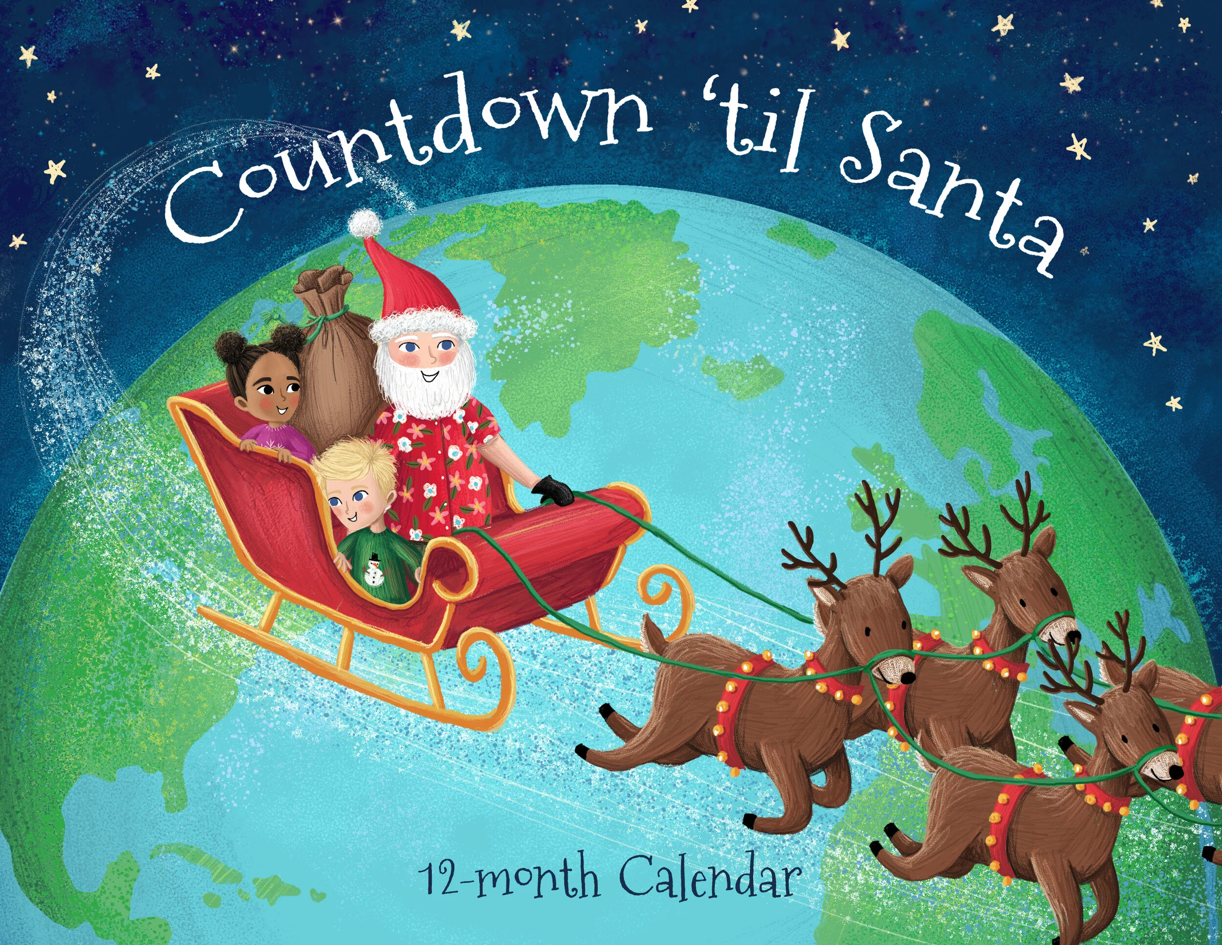 Get your FREE printable Countdown ‘til Santa calendar here. — Julia ...