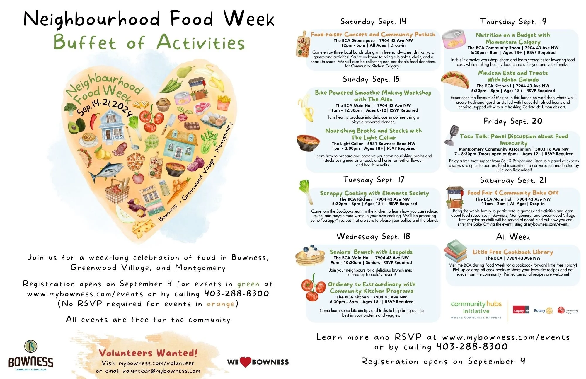 Bowness Food Week — Elements Society