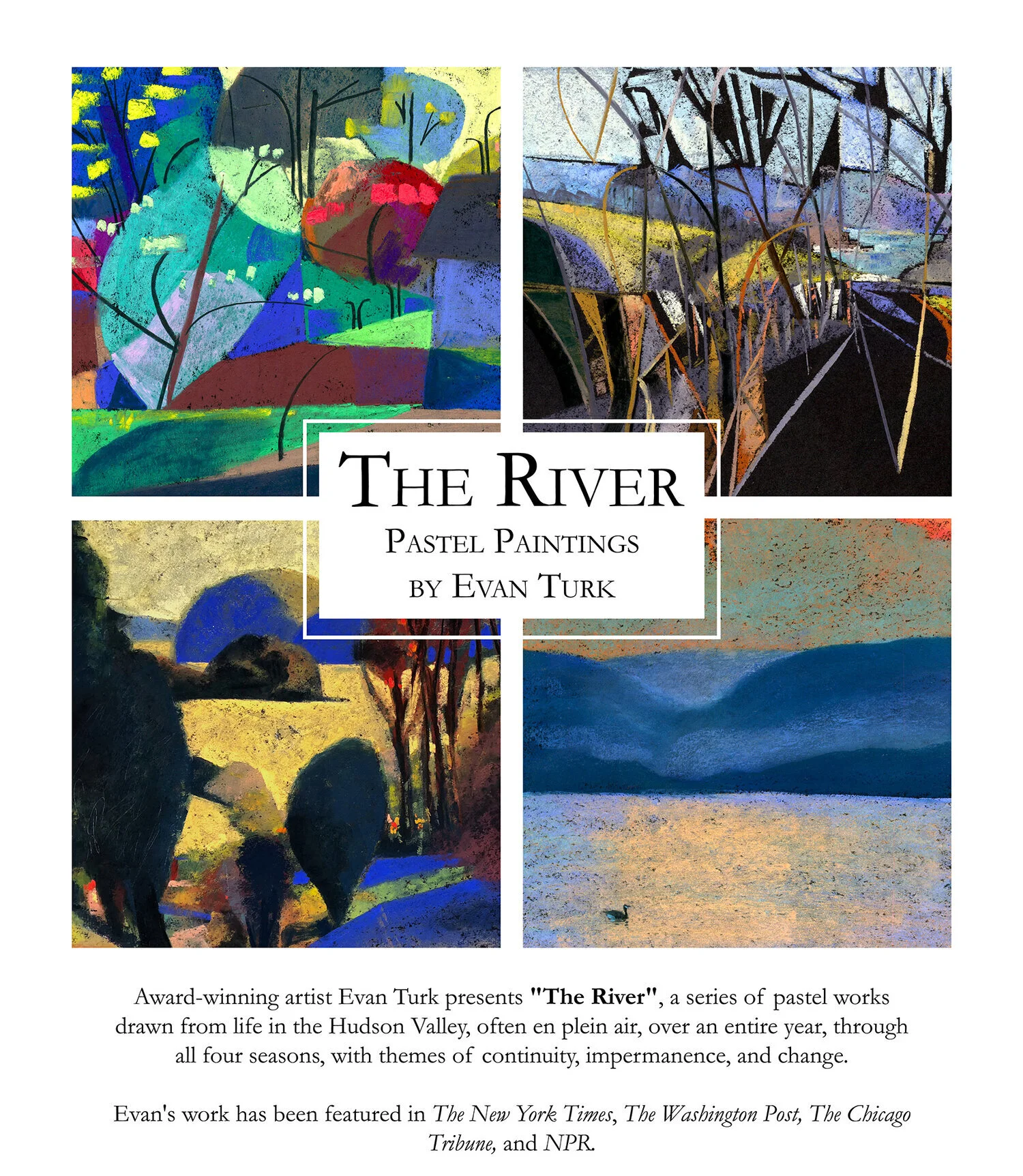 Landscape Pastels — Evan Turk: Illustration