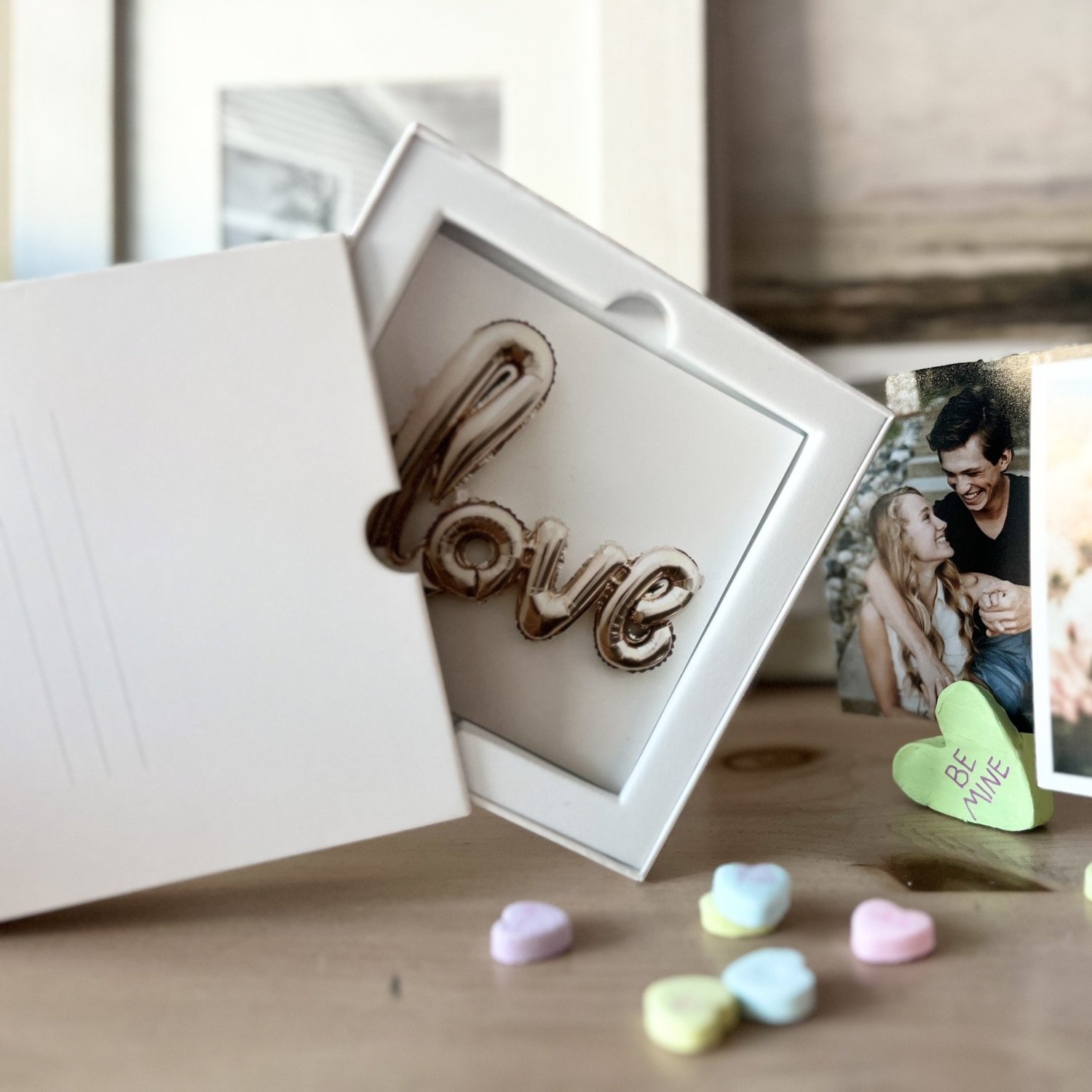 DIY Valentine's Day Photo Holder Craft — Persnickety Box