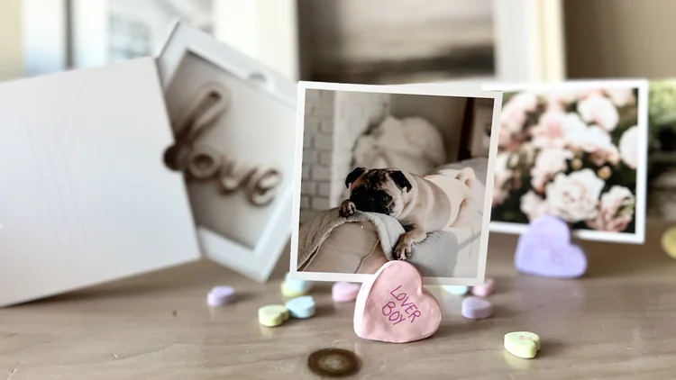DIY Valentine's Day Photo Holder Craft — Persnickety Box