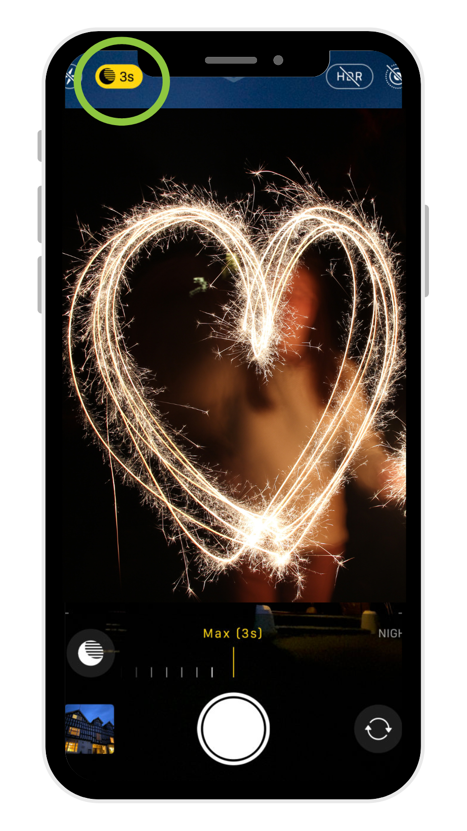 How To Take Sparkler Pictures With Phone