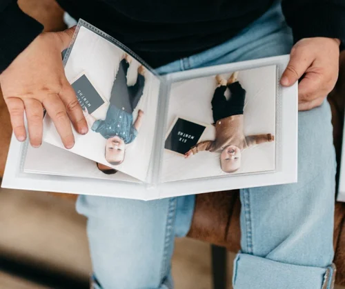 4x4" mini album — Persnickety Box