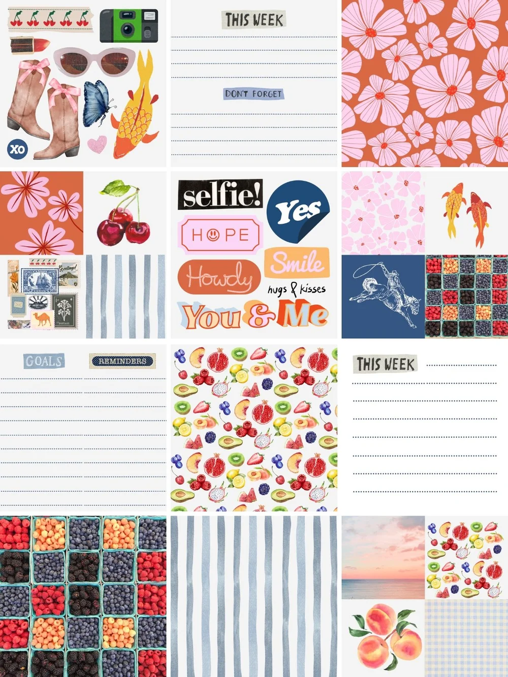 Free Scrapbook Journal Card Downloads — Persnickety Box