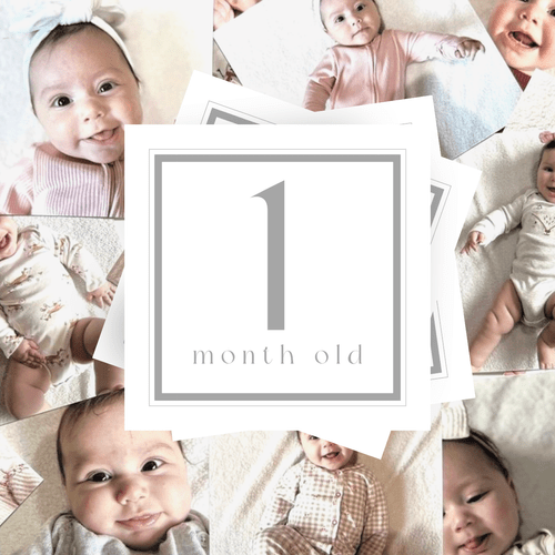 Letter Board Baby Milestone Cards — Persnickety Box