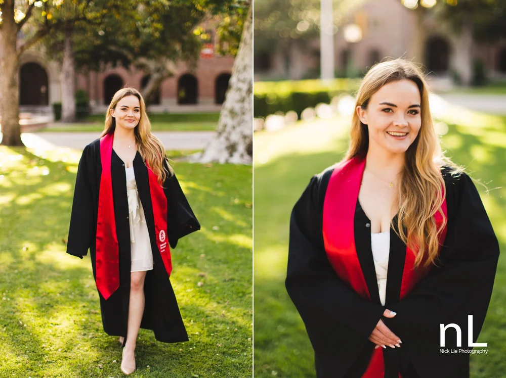Emma // USC Graduation Portraits at Sunset // Los Angeles, CA — Nick ...
