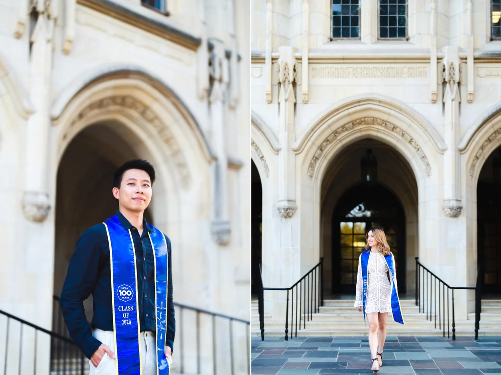 Furn and Masy // UCLA Couples' Graduation Portraits // Los Angeles, CA ...