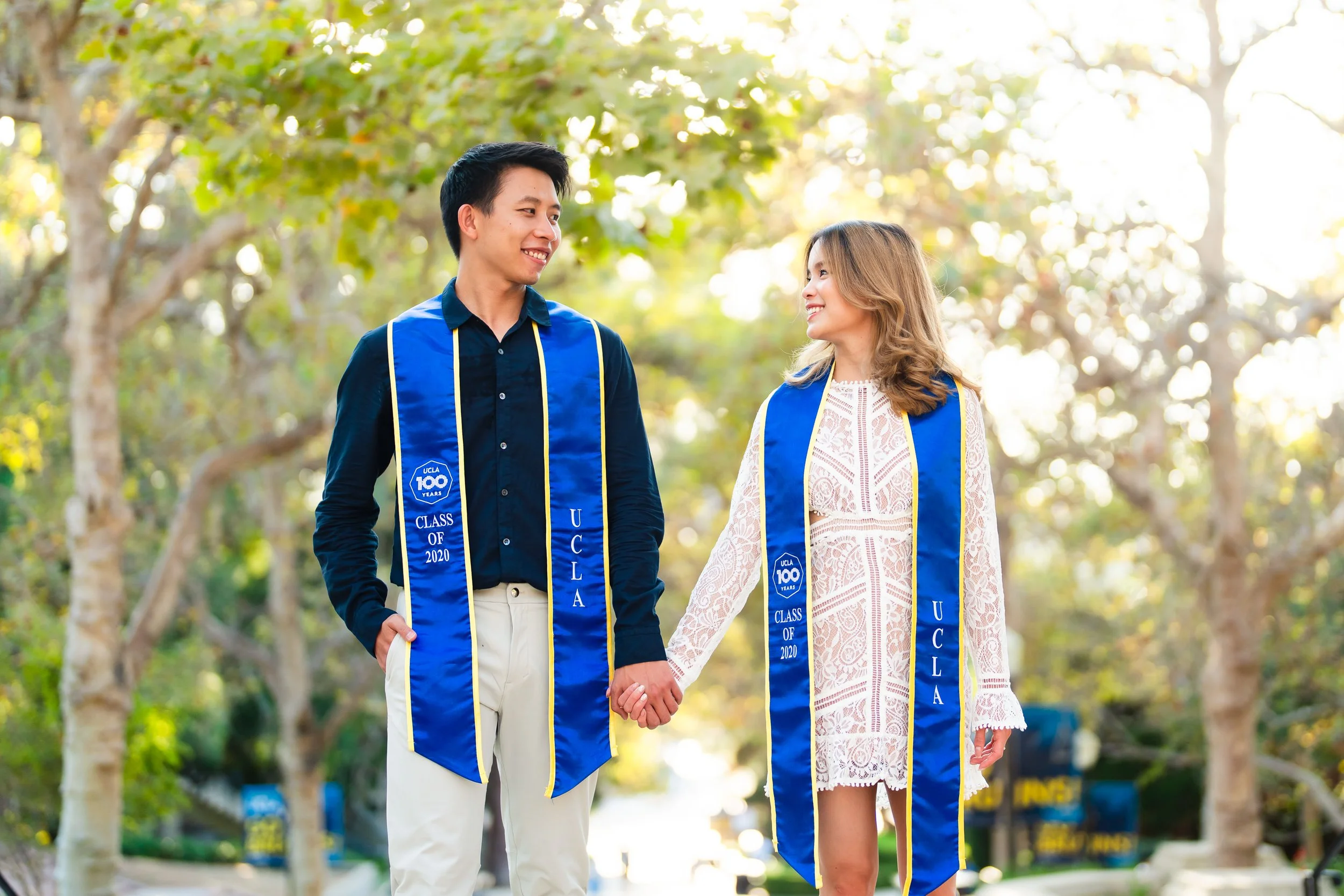 Furn and Masy // UCLA Couples' Graduation Portraits // Los Angeles, CA ...